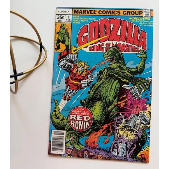 Marvel | Other | Godzilla 7 978 First Red Ronin Appearance Vintage ...